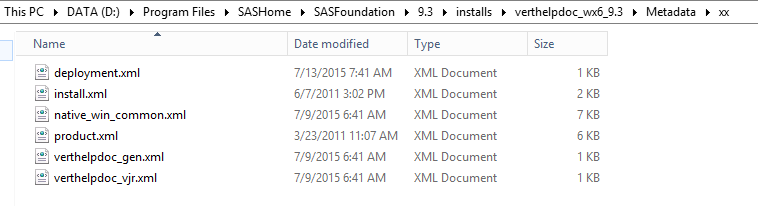 Uninstall Sas 93 Error Reading Nativeunixcommonxml Sas Support