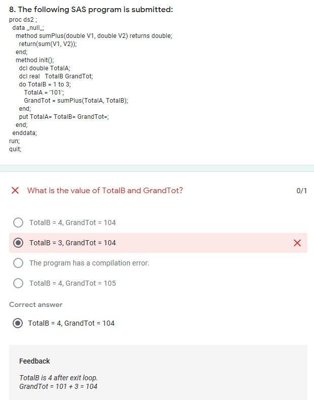 Solved: ds2 loop practise question - SAS Support Communities