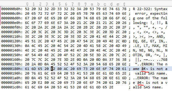 Solved: Syntax error for no reason - SAS Support Communities