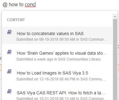 SAS Support Communities: Updates are here! - SAS Support Communities