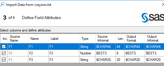 Solved: fix length of imported date variable - SAS Support Communities