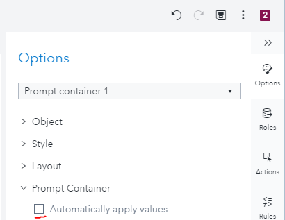 Solved: The Apply feature of SAS Viya Visual Analytics Prompt Container - SAS Support Communities