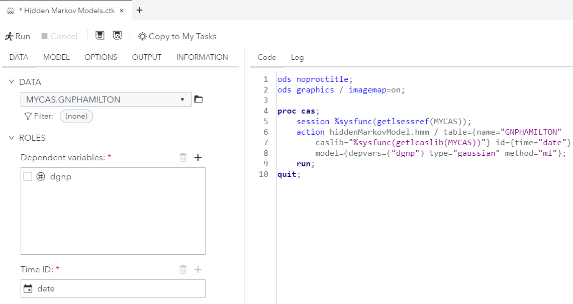 Writing Custom SAS® Studio Tasks That Use CAS Actions for Advanced Ana ...