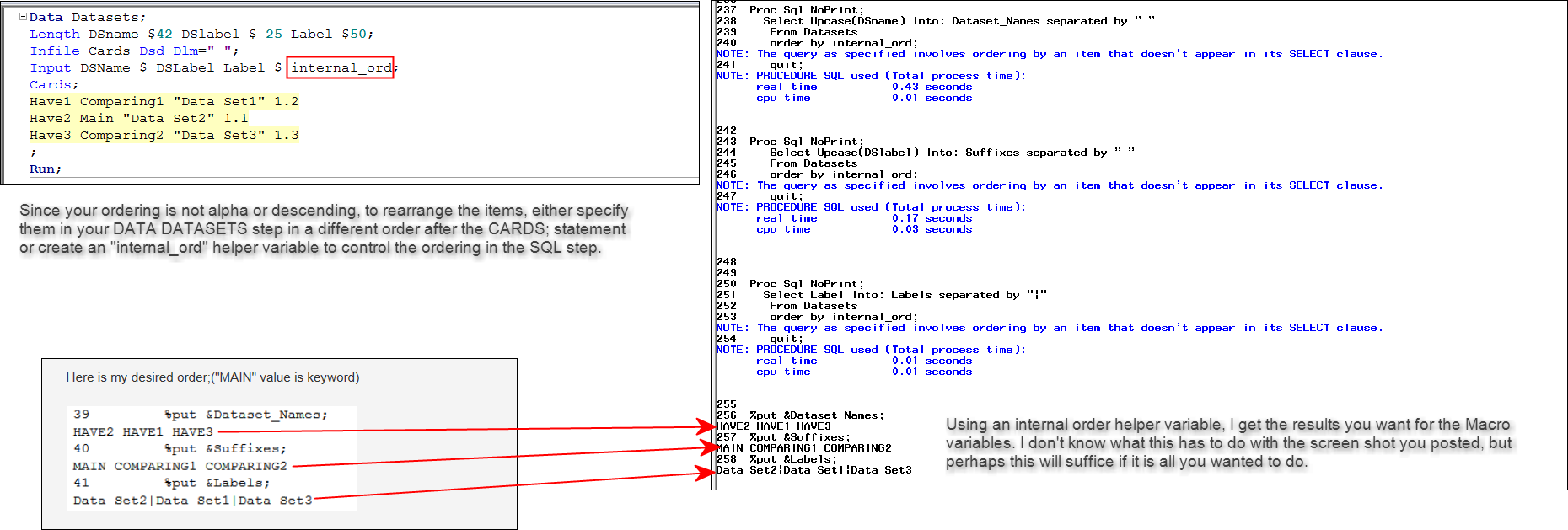 Dynamic Macro Loop Hold One Data Set And Compare With Other Data Set Sas Support Communities