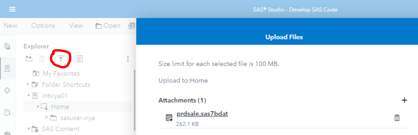 Six Easy Ways to Import Local SAS Data Sets into CAS (SAS Viya 3.5)