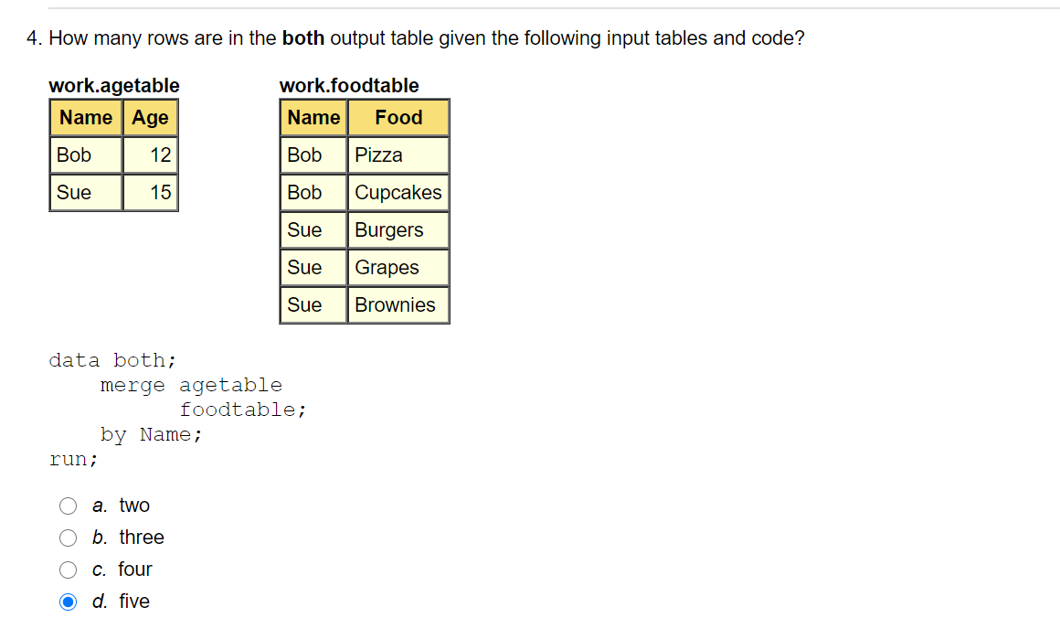 Solved: About merge - SAS Support Communities