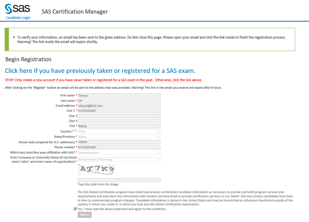 如何报考SAS认证考试 - SAS Support Communities