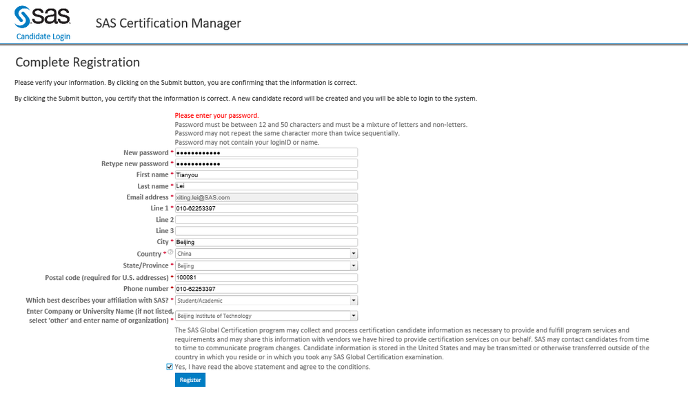 如何报考SAS认证考试 - SAS Support Communities