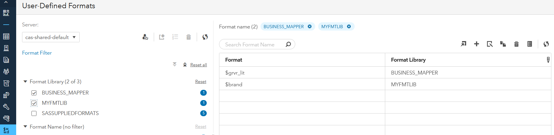 Solved: UDF in Visual Analytics - SAS Support Communities
