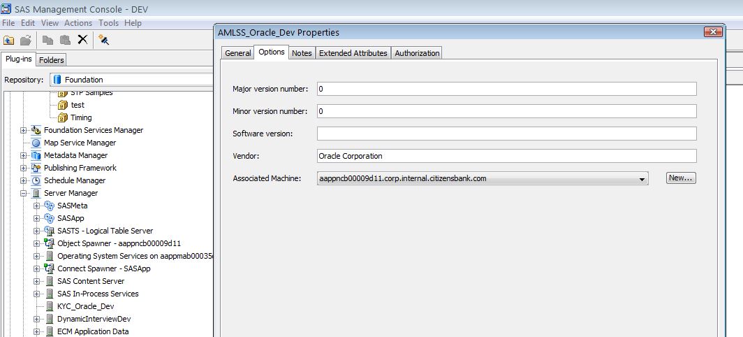 Solved: Editing Oracle Service Names (PATH) in SAS SMC - SAS Support ...
