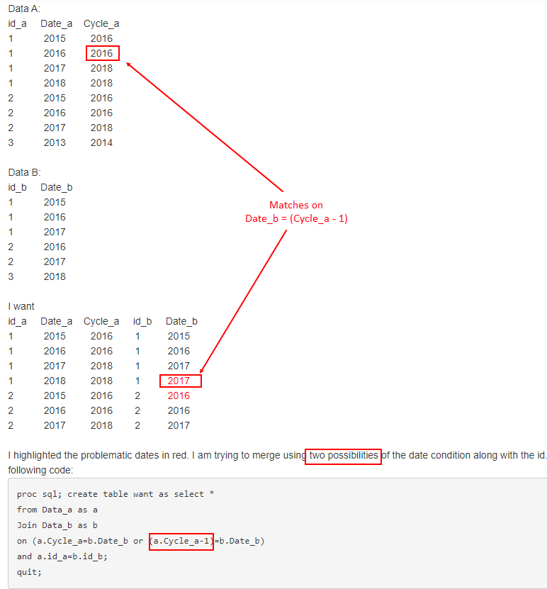 Solved: merge on two possibilities of one conditions - SAS Support ...