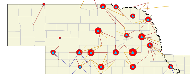 Changing the line size and transparency with annotation for Proc GMAP ...