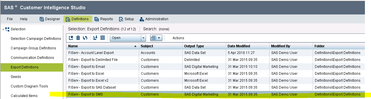 How to extract SAS® Customer Intelligence Objects from your SAS ...
