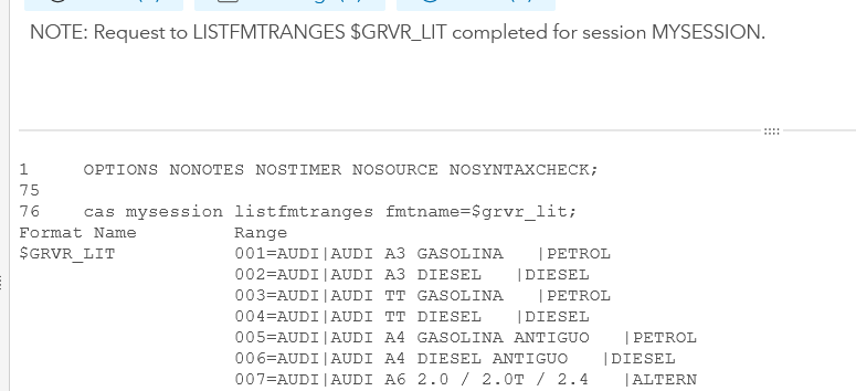 Solved: Format libraries in SAS Studio CAS - SAS Support Communities