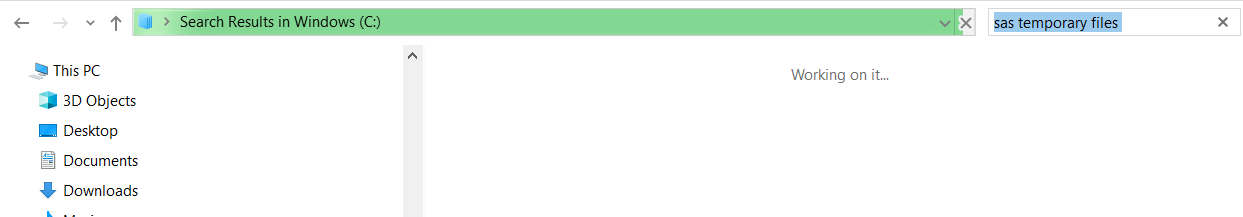 Solved: Need help to locate SAS temporary files - SAS Support Communities