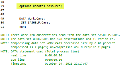Insert custom code before and after submitted code - Hide from log ...