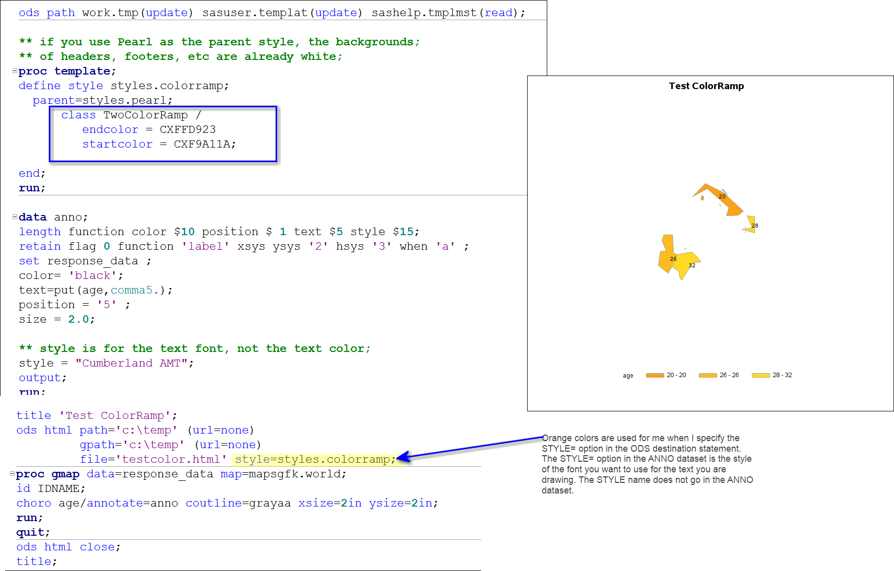 Solved: How to list and use all the colors in sas graphs - SAS Support ...