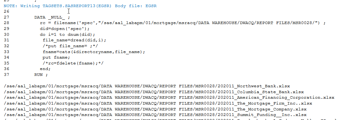 how to delete all files in data step using fdelete function - SAS ...