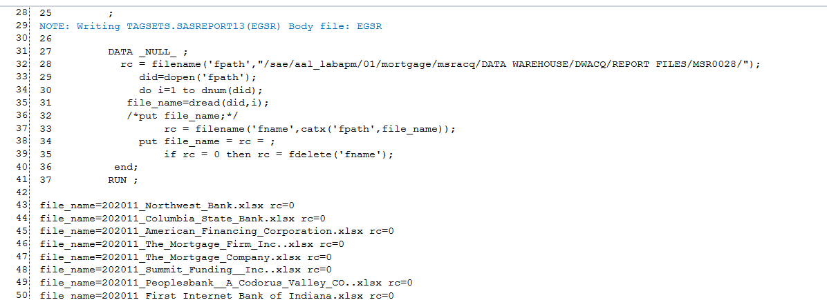 how to delete all files in data step using fdelete function - SAS ...