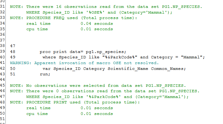Solved: Using like operator with marco variables, not able to search ...
