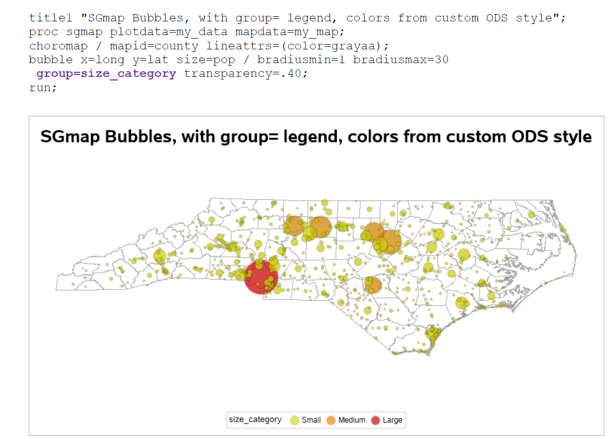 Creating a US bubble map with cities/coordinates - SAS Support Communities