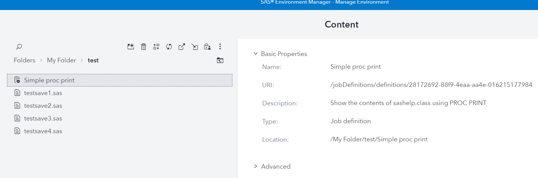 Solved: Copy Job Definition using REST API or CLI - SAS Support Communities