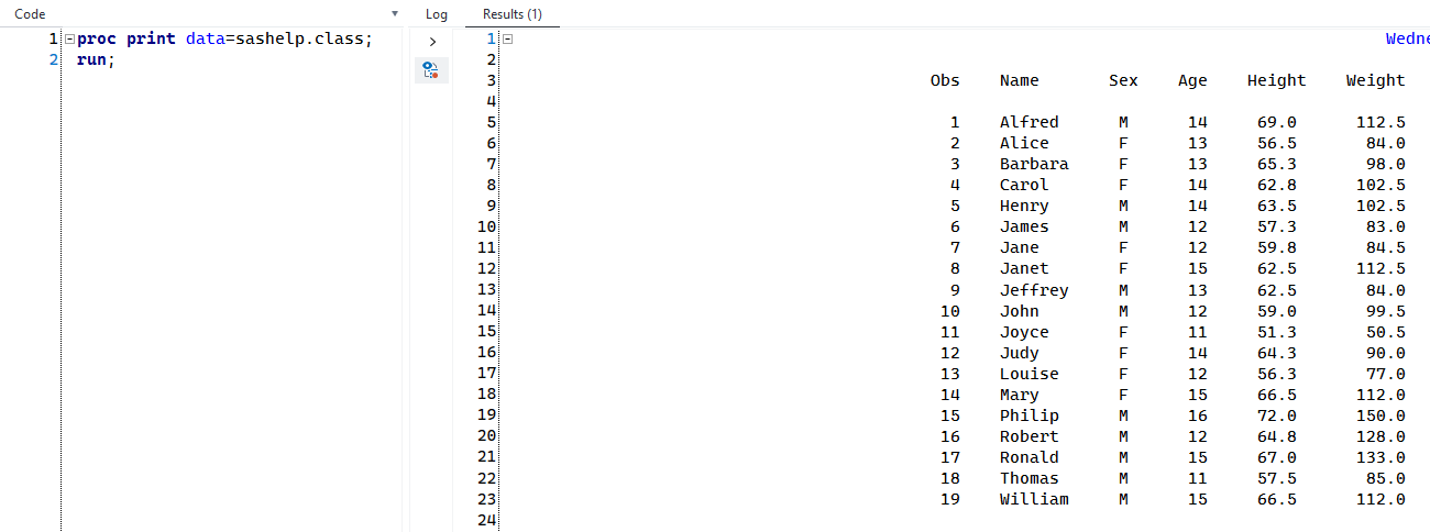 Solved: SAS Enterprise Guide: Monospace Font in Results Window - SAS ...