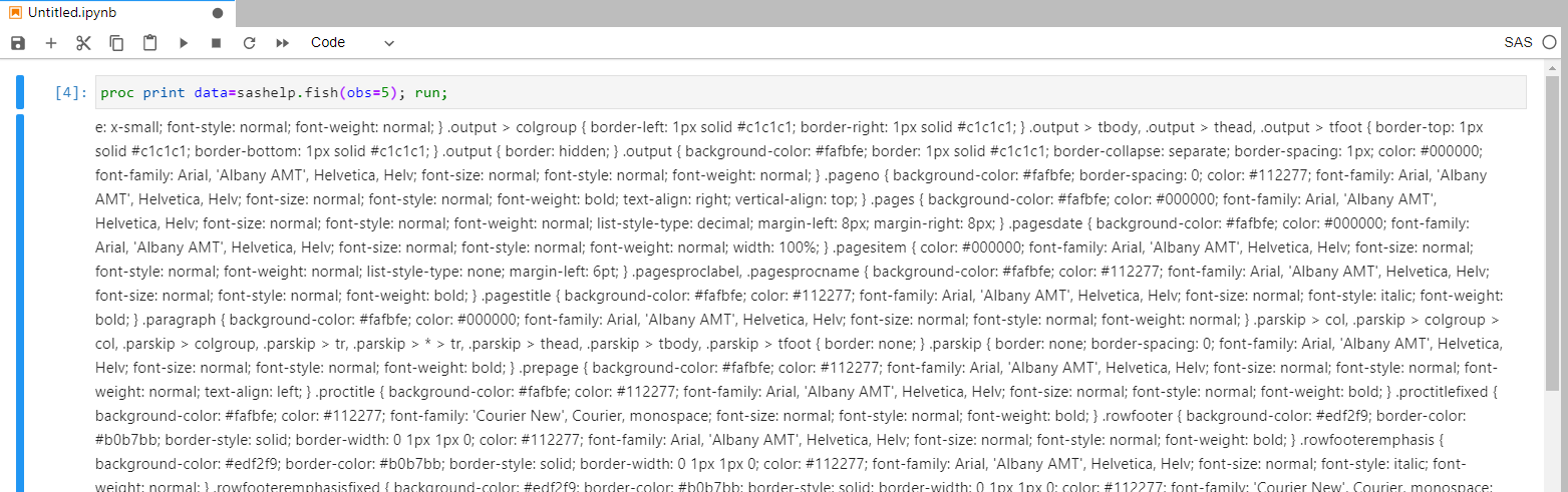 Solved: JupyterLab SAS-kernel STDIO over SSH corrupted cell output capture - SAS Support Communities