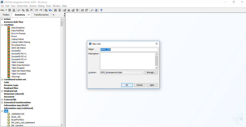 End-to-end SAS Integration for Dashboard design using SAS DI and Visua ...