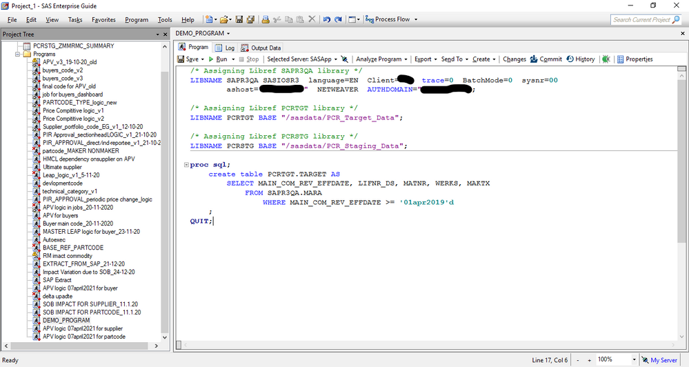 End-to-end SAS Integration for Dashboard design using SAS DI and Visua ...