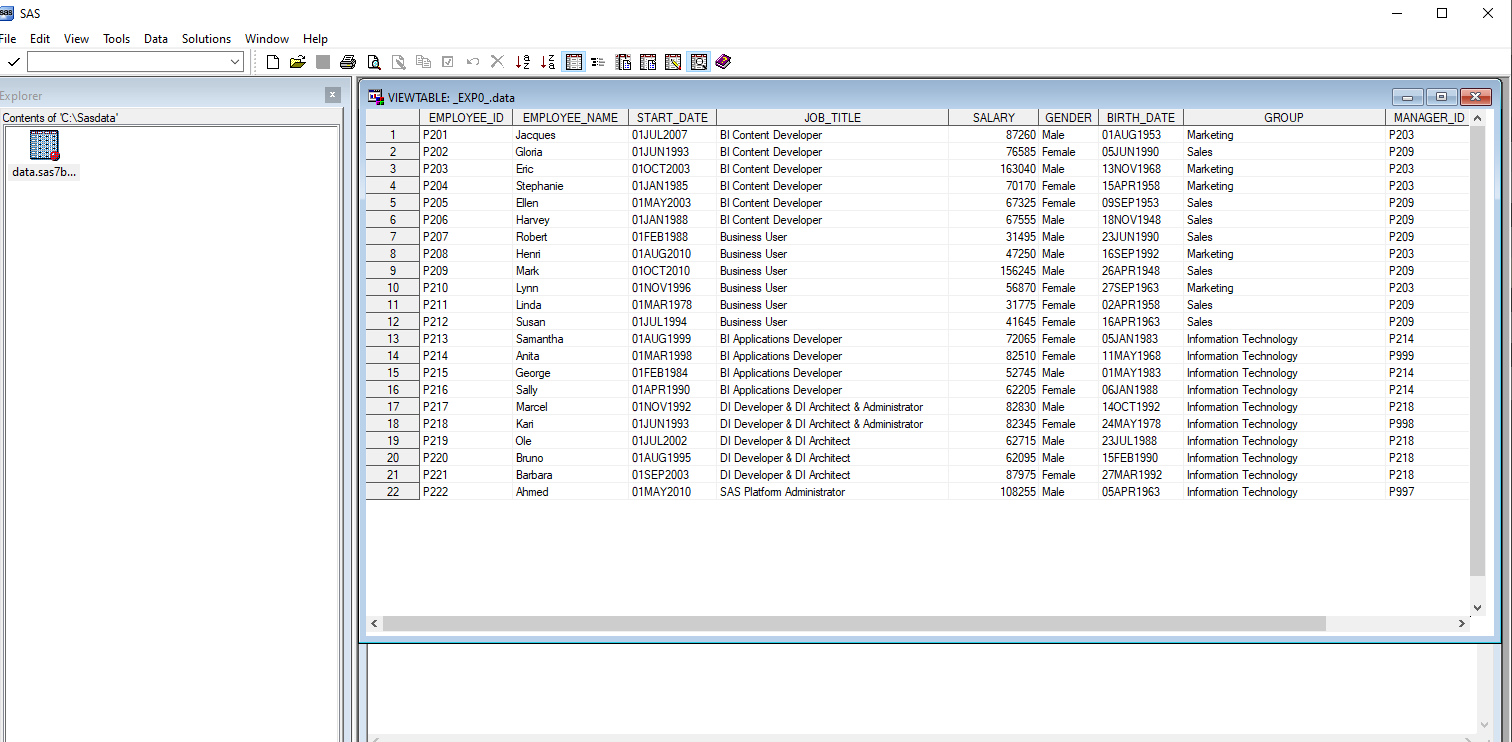 Solved: Reading Sas datasets in PowerBI - SAS Support Communities