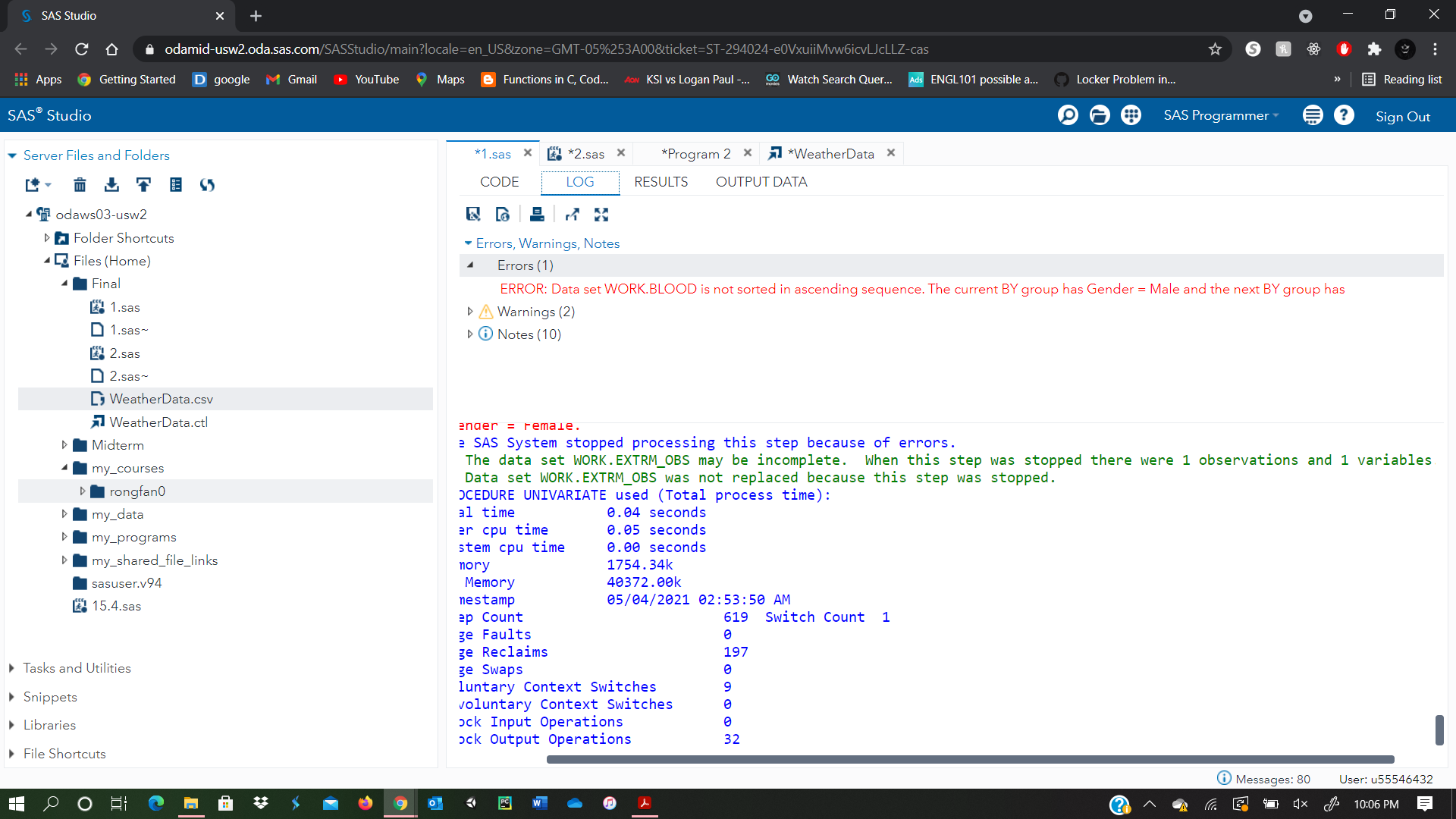 Need help with this - SAS Support Communities