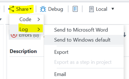 Solved: How to export log from SAS EG? - SAS Support Communities