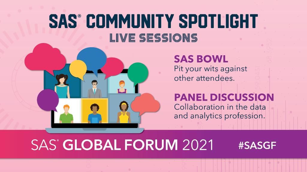 SAS Community Spotlight - SAS BOWL LIVE SAS Global Forum 2021 - SAS ...