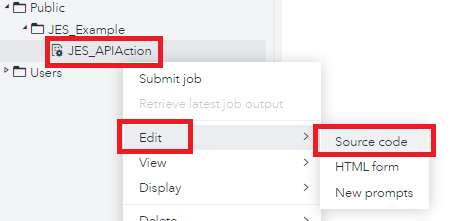 Selecting Different JES Web Application Outputs - SAS Support Communities
