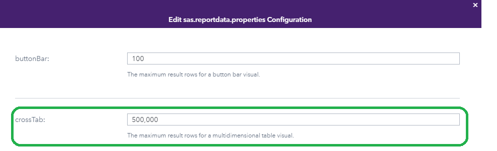 SAS Viya 3.5 - no data appears because too many values were returned f ...