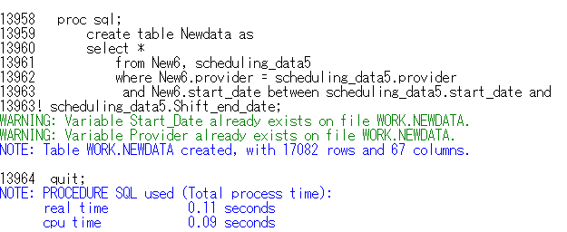 Solved Losing Observation While Merging With Proc Sql Sas Support Communities