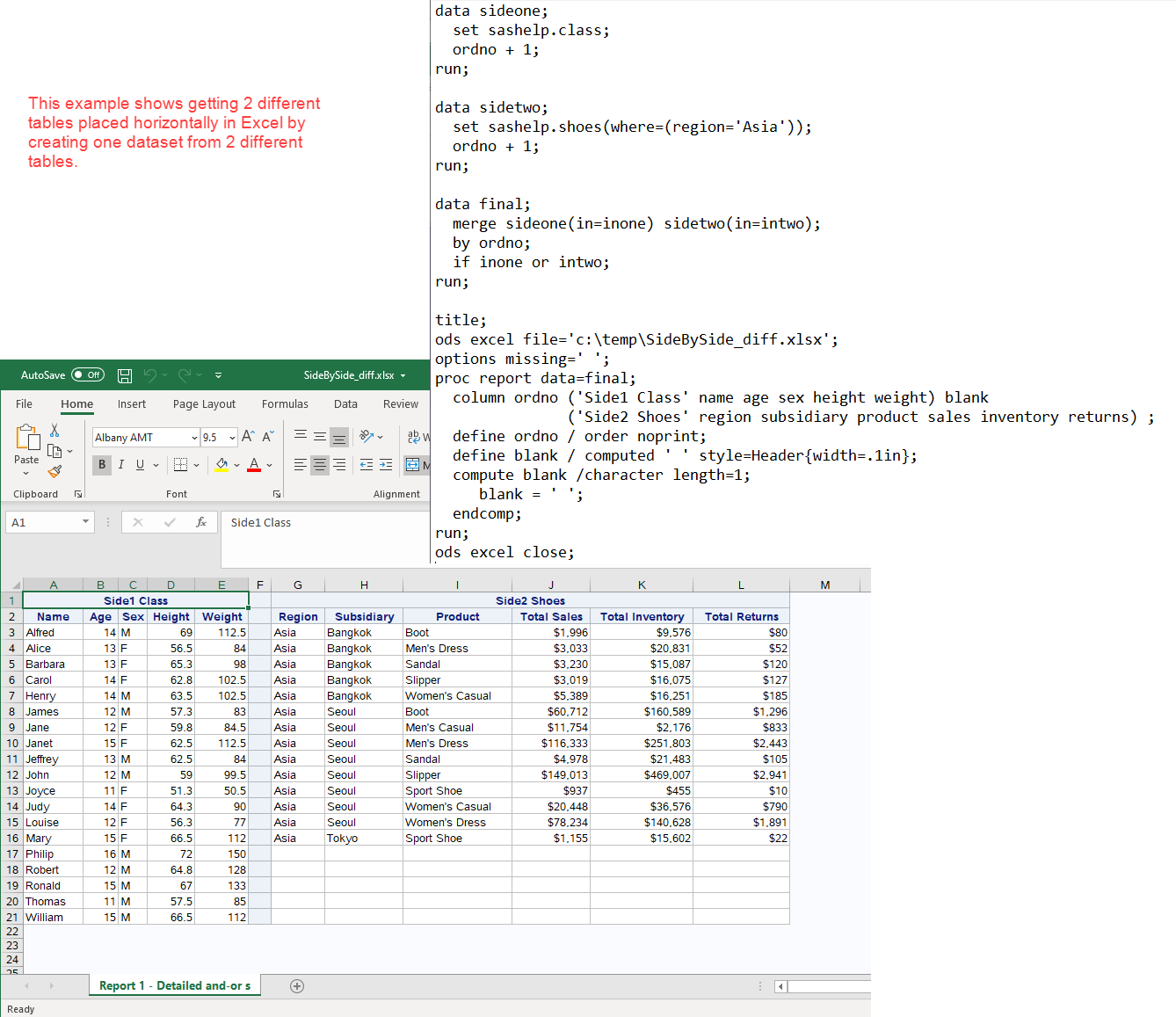 Ods Tagsetsexcelxp Sas Support Communities 