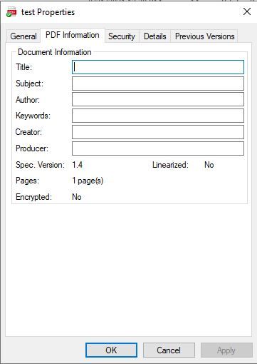 Solved: PDF Properties not available in Windows Explorer (ODS) - SAS ...