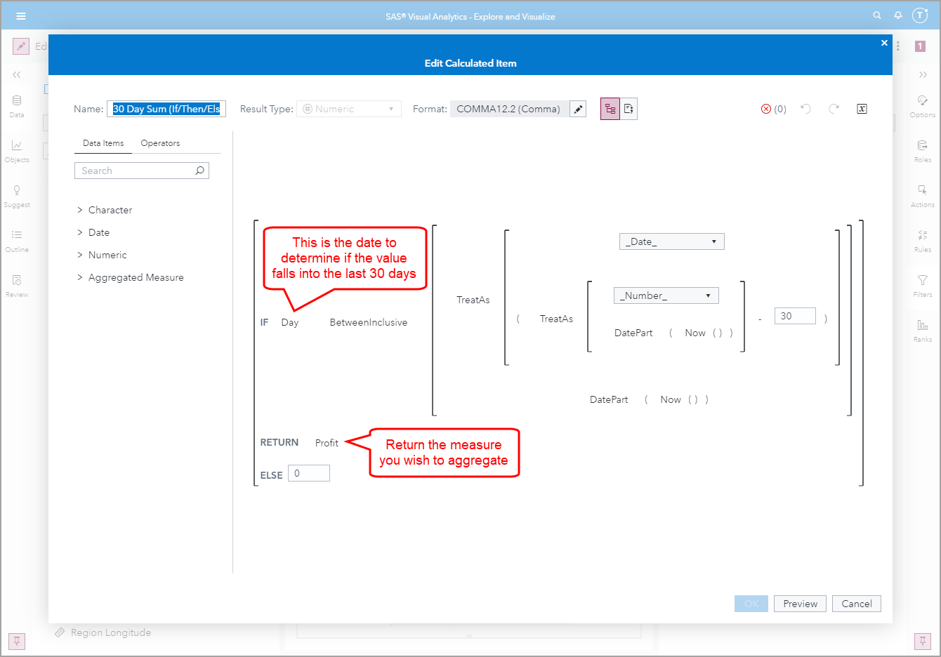 VA Report Example: Moving 30 Day Rolling Sum - SAS Support Communities