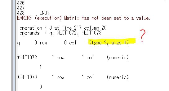 ERROR: (execution) Matrix has not been set to a value. - SAS Support ...