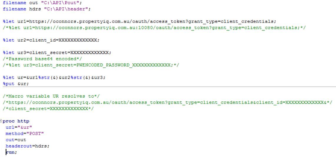 Solved: How to use PROC HTTP with OAUTH to get an access token from a remote s... - SAS Support ...