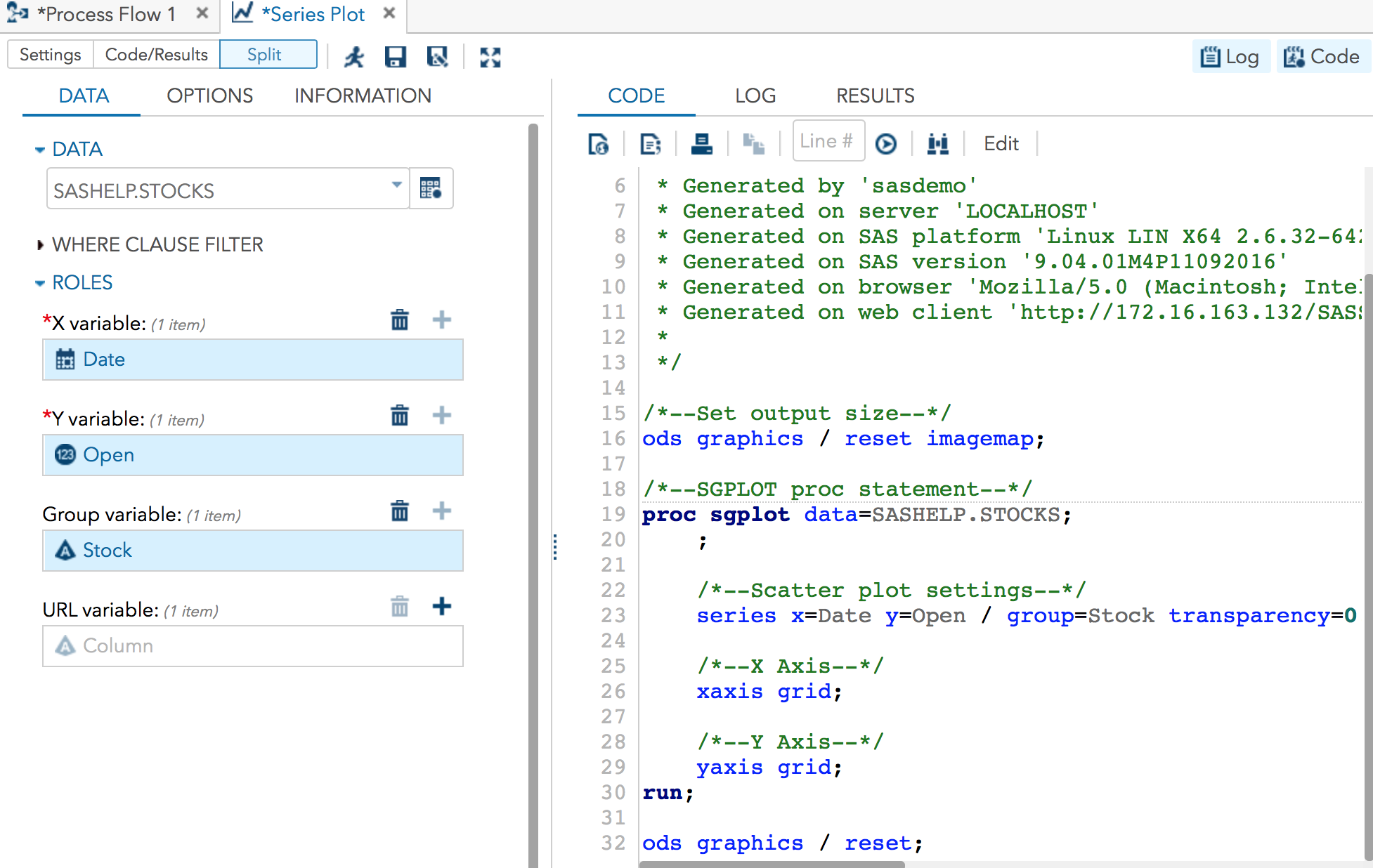 Solved: Plotting several time series on one graph, with filled symbols, SD bar... - SAS Support ...