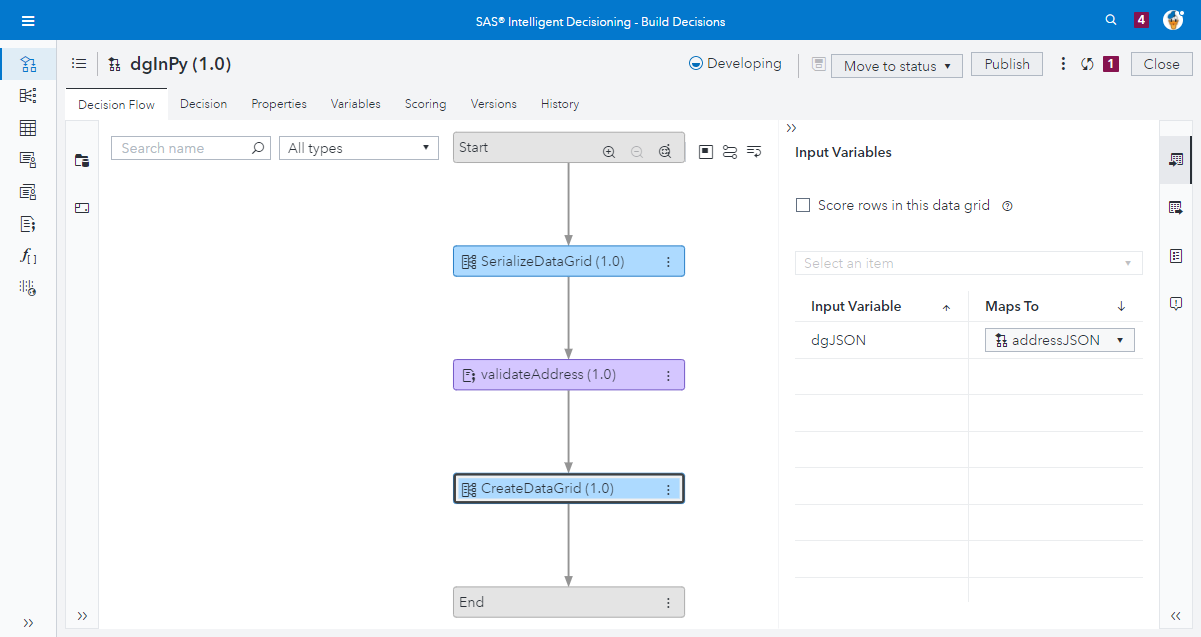 How to access a DataGrid inside a Python code node in Intelligent Deci... - SAS Support Communities