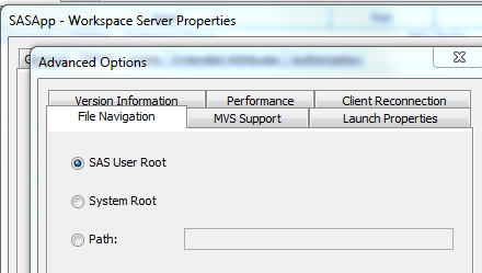 SAS SERVER PATH ACCES UNDER UNIX - SAS Support Communities