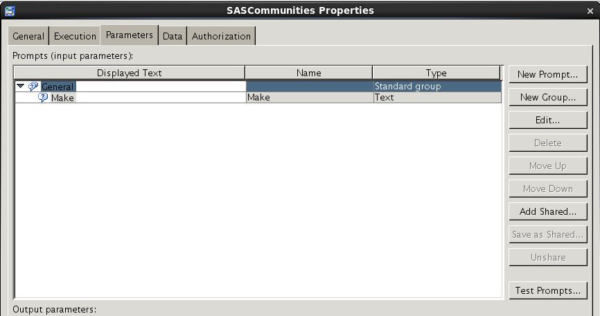 Solved: Can a Stored Process pull prompt values from an egp - SAS Support Communities