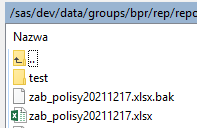 Solved: Removing the .bak with proc export - SAS Support Communities