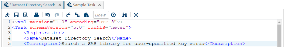 SAS Studio Custom Task Tuesday: Dataset Directory Search Task - kntur85557