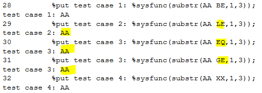 Solved: substrn strange behavior when called via %sysfunc, evaluates ...