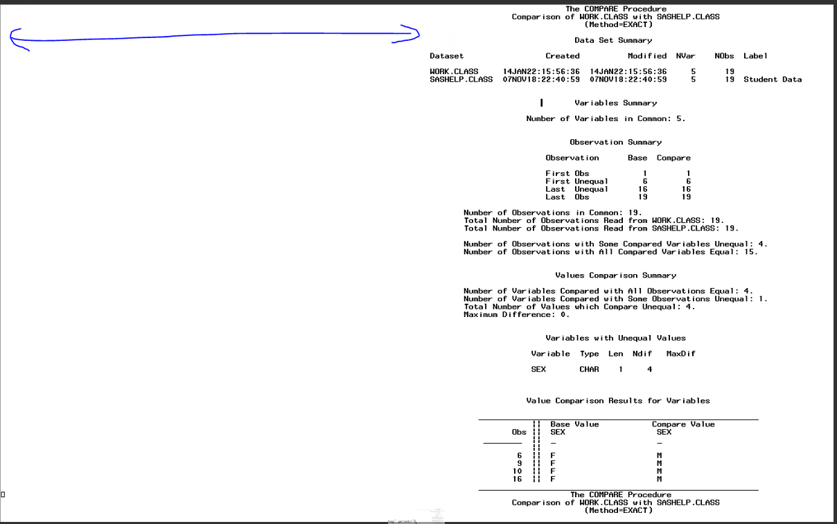 Solved Saved Lst And Log Files Output Not Showing The Full Content
